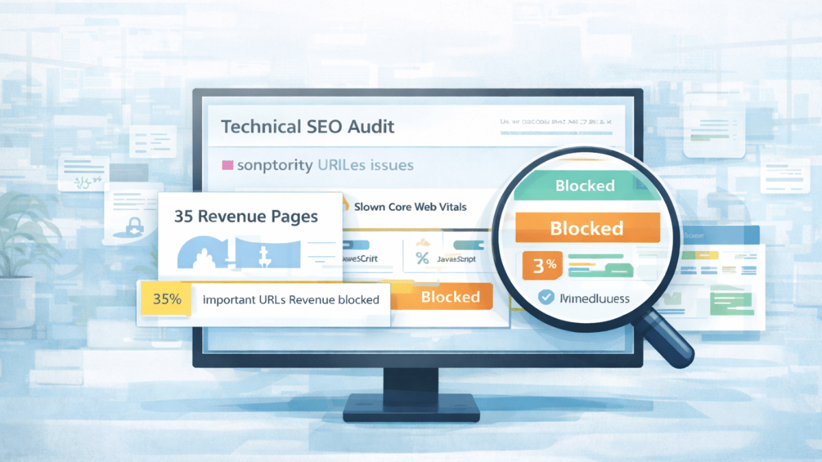 How to Identify Technical SEO Issues That Actually Block Revenue